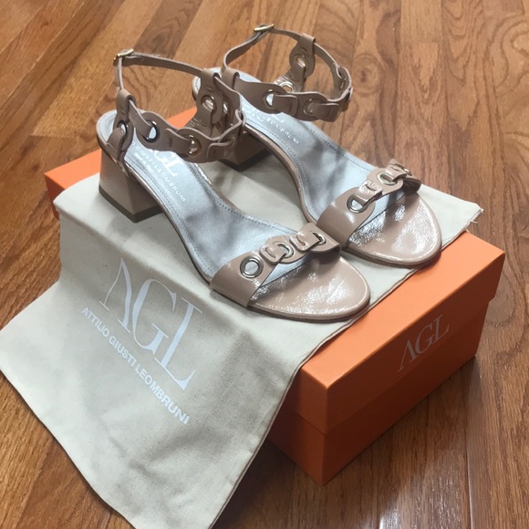 Attilio Giusti Leombruni | Shoes | Nwt Box And Bag Agl Nude Glammy ...